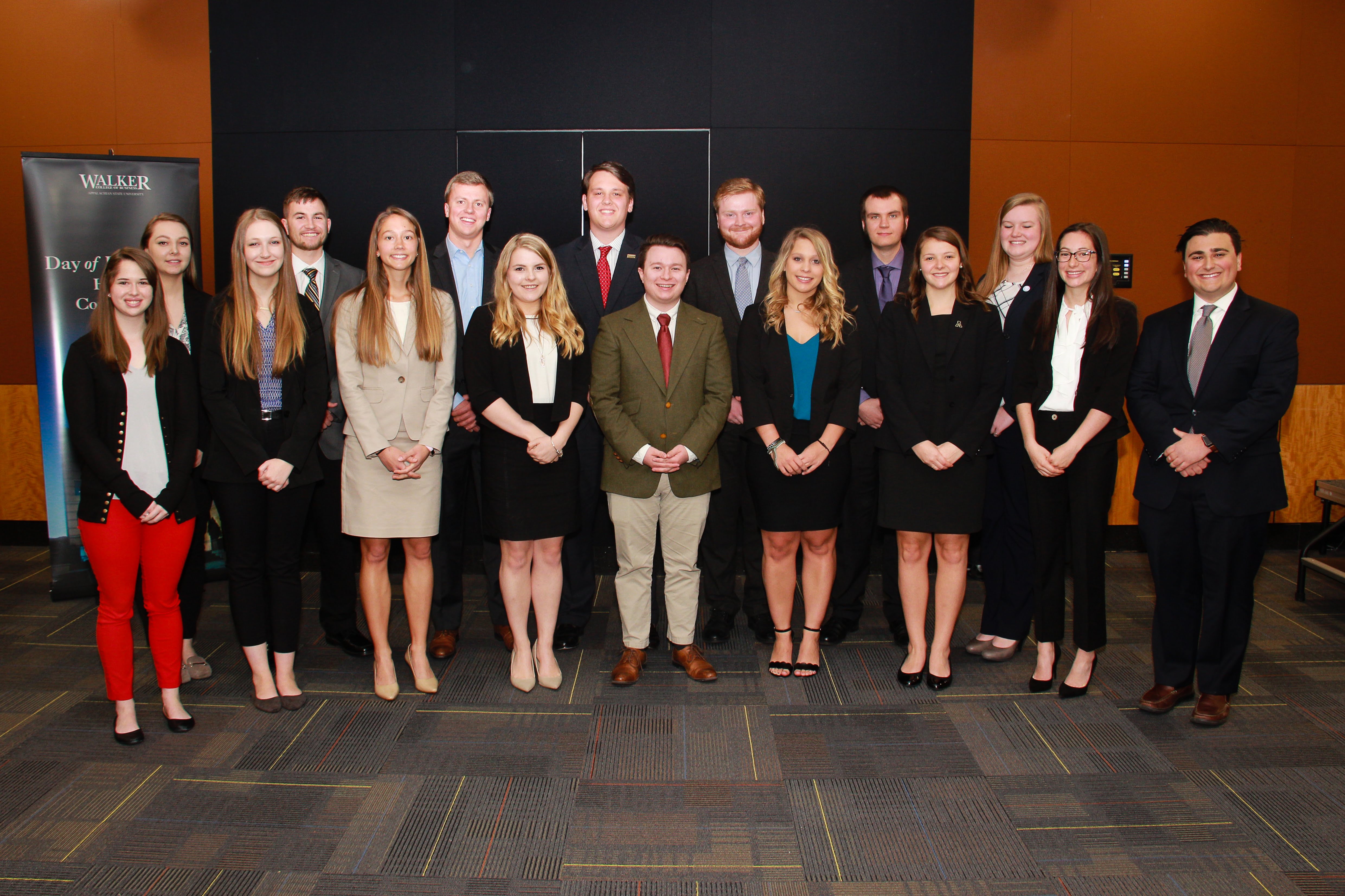 Business students honored for outstanding academic performance | Walker ...