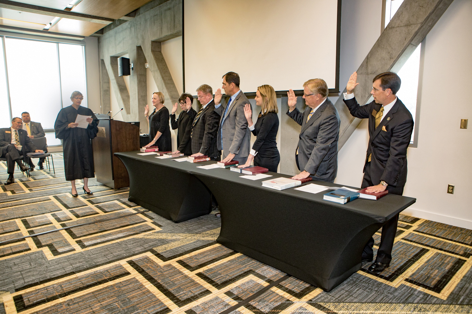 New trustees sworn in, chancellor marks progress on priorities at Board ...