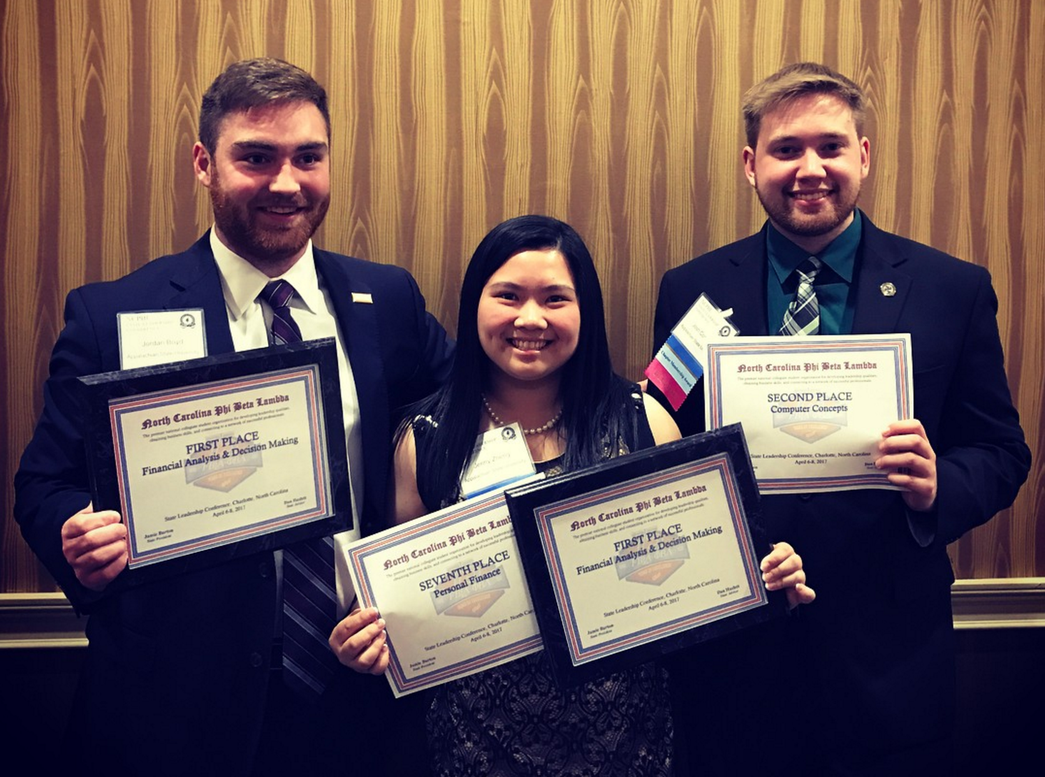 Business students earn accolades at state leadership conference ...